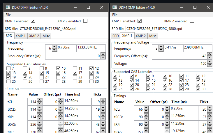 DDR4 and DDR5 parameter table reader - Page 5 - Development - Bus Pirate